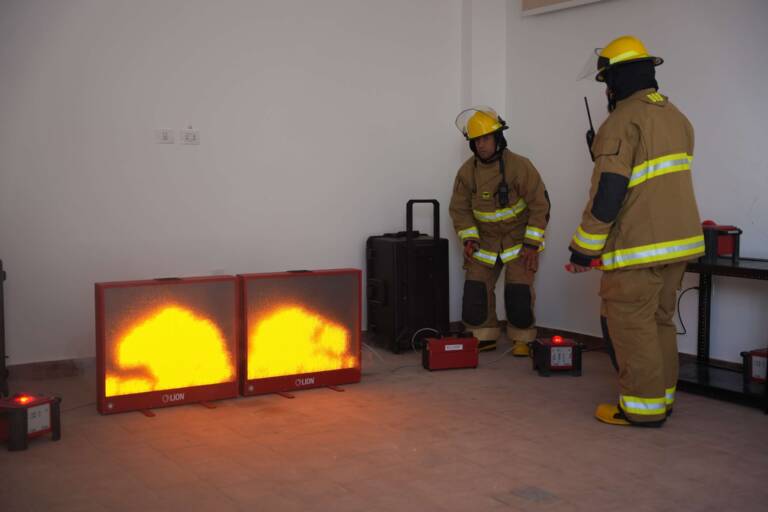 Firefighting Training Yard Construction Project - WEPCO